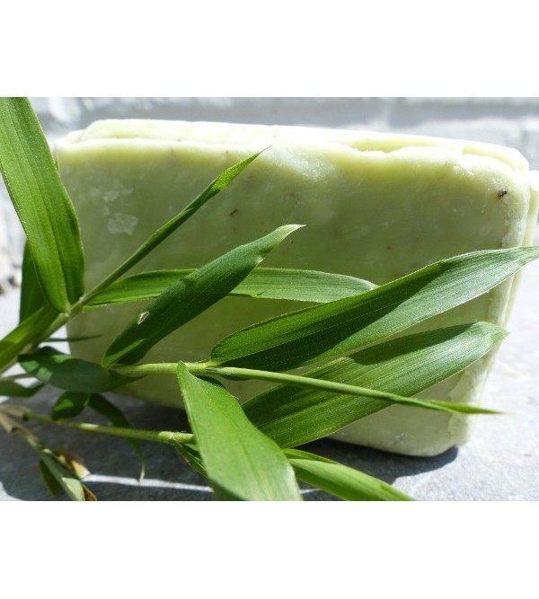 Savon naturel feuilles de bambou | Madame Framboise