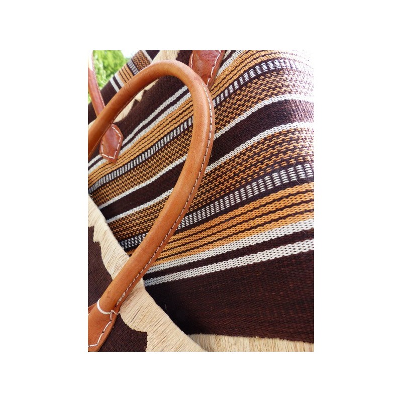 Vegetable fiber shopping basket