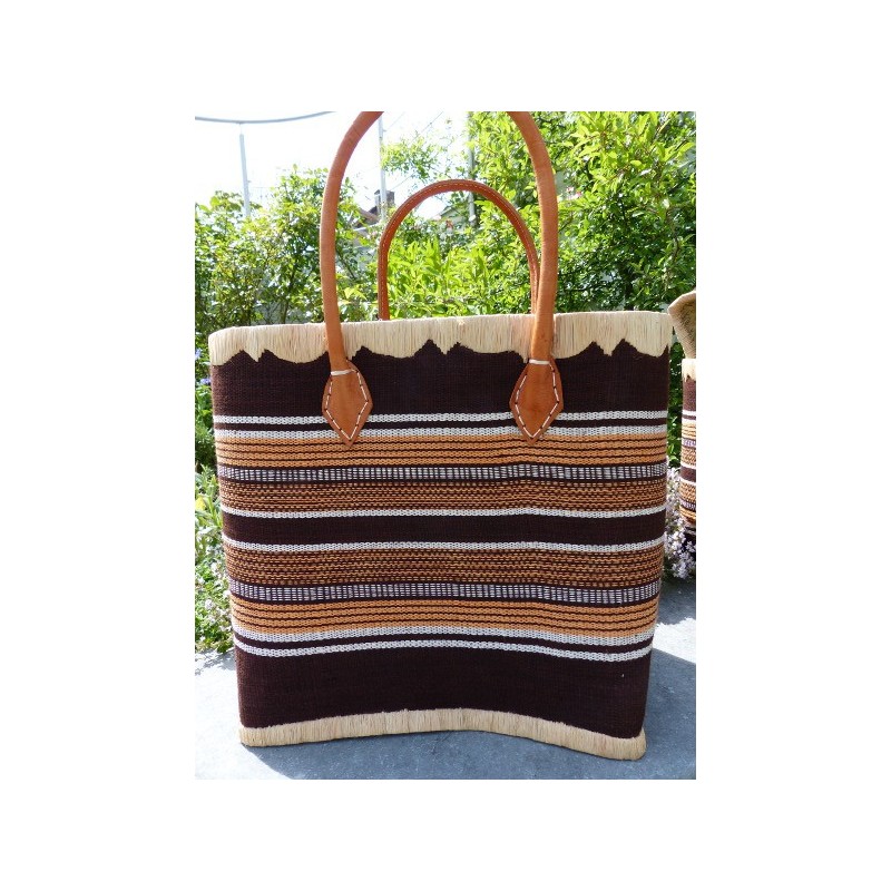 Vegetable fiber shopping basket