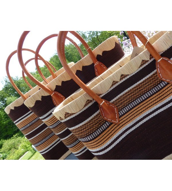 Vegetable fiber shopping basket - Madame Framboise